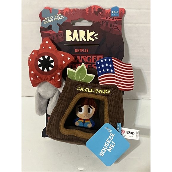 Bark | Dog | Bark Dog Toy Stranger Things Show Castle Byers Squeaker ...